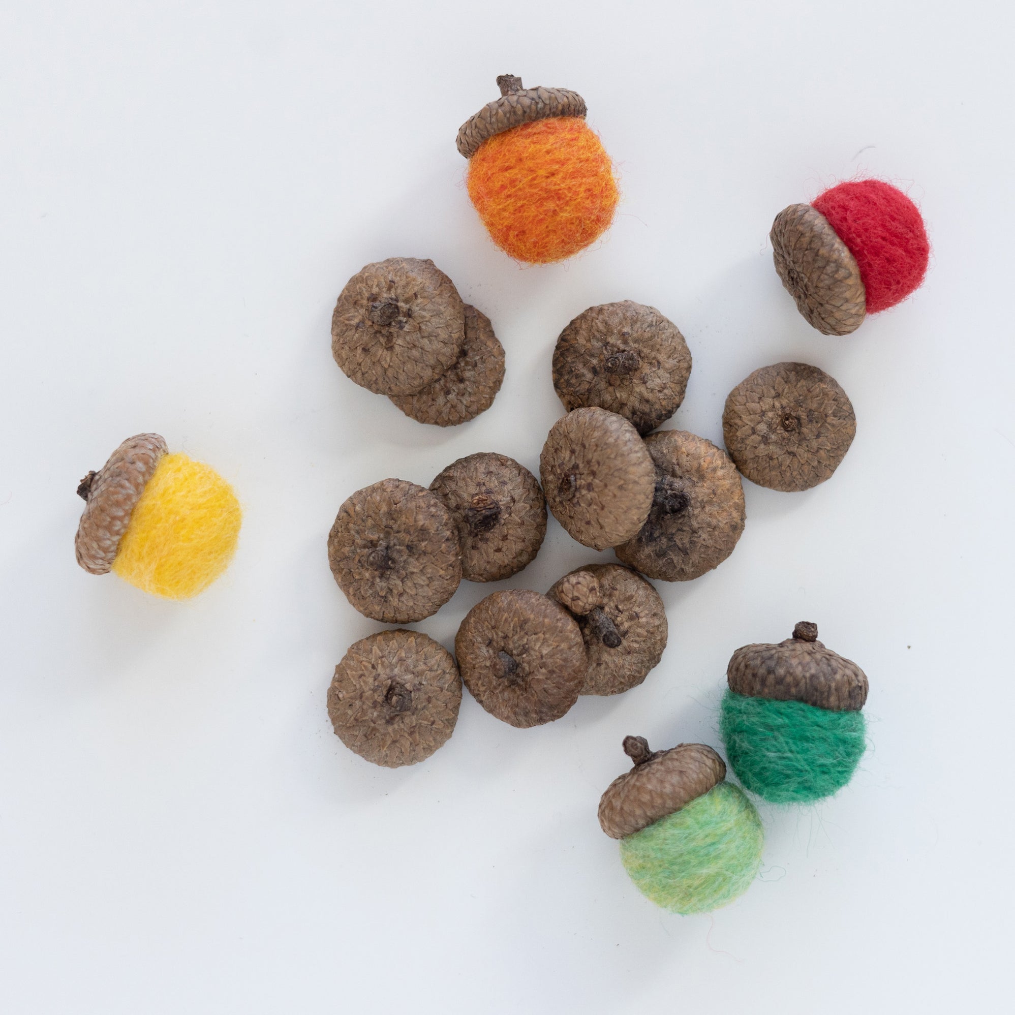 Acorn Tops– Felted Sky