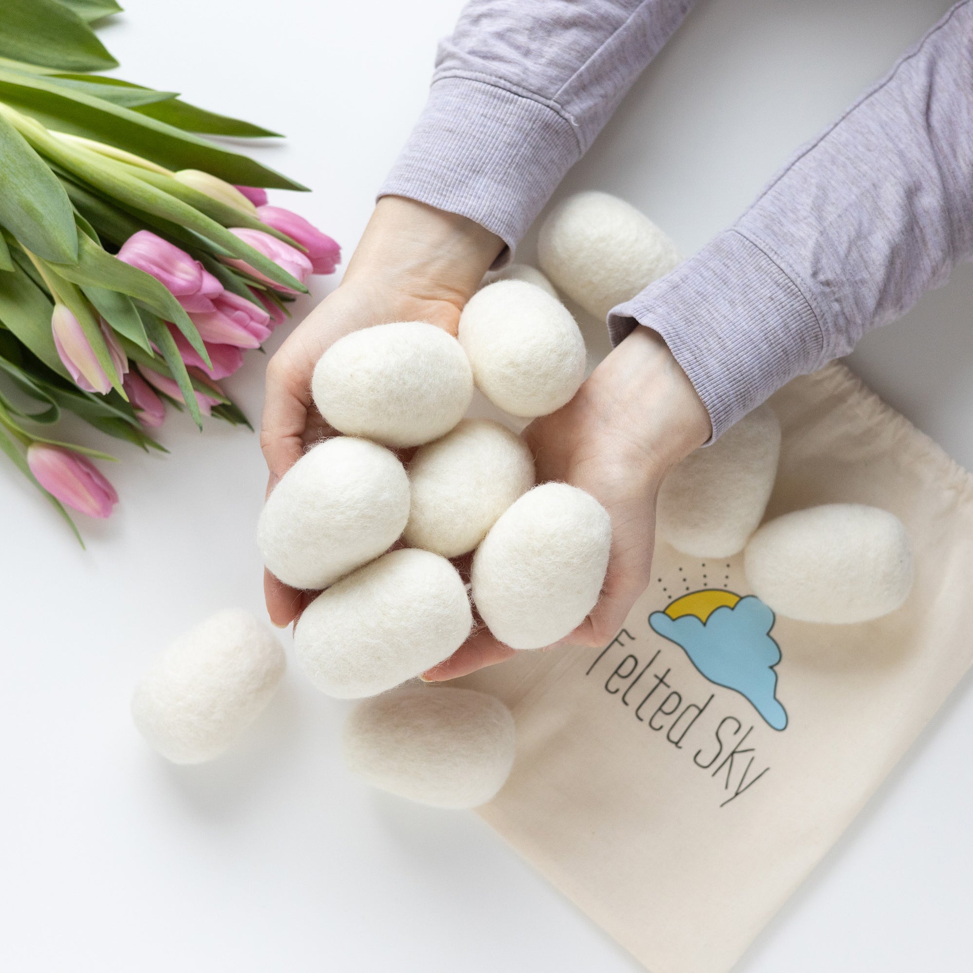 Things To Felt On– Felted Sky