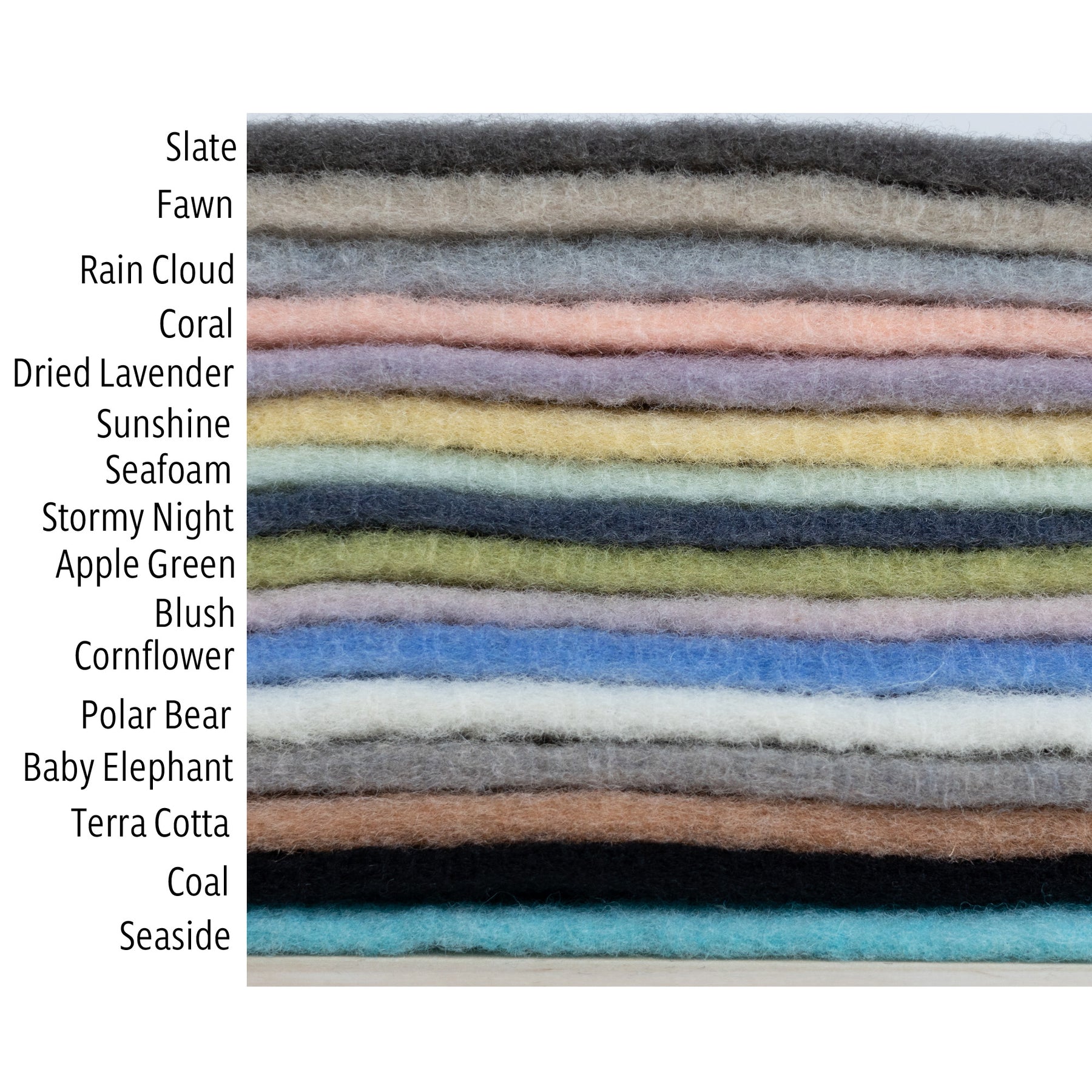 Things To Felt On– Felted Sky