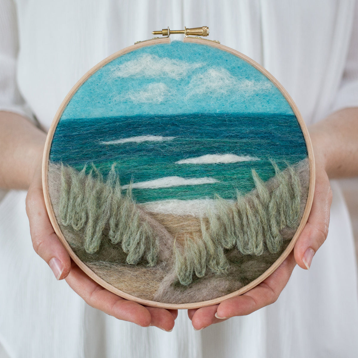 Painting with Wool Kits– Felted Sky