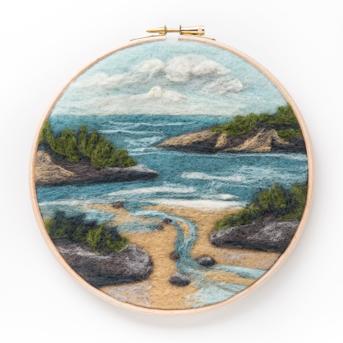Coastal Waters Needle Felting Kit – Felted Sky