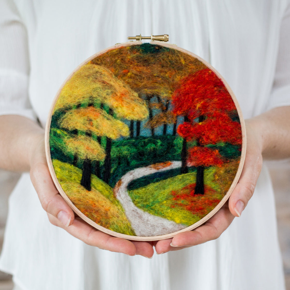 Painting with Wool Kits– Felted Sky