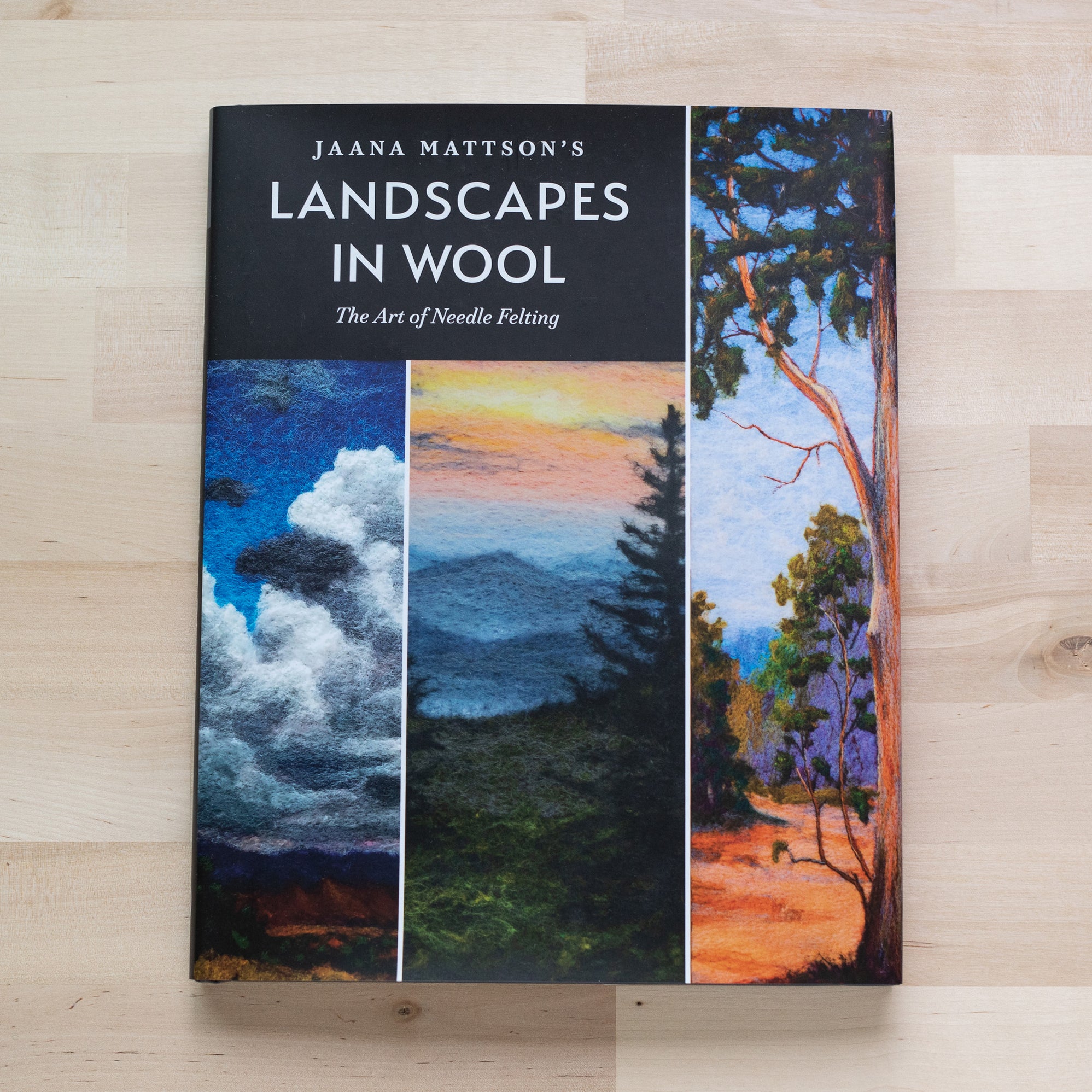 Landscapes in Wool Book – Felted Sky