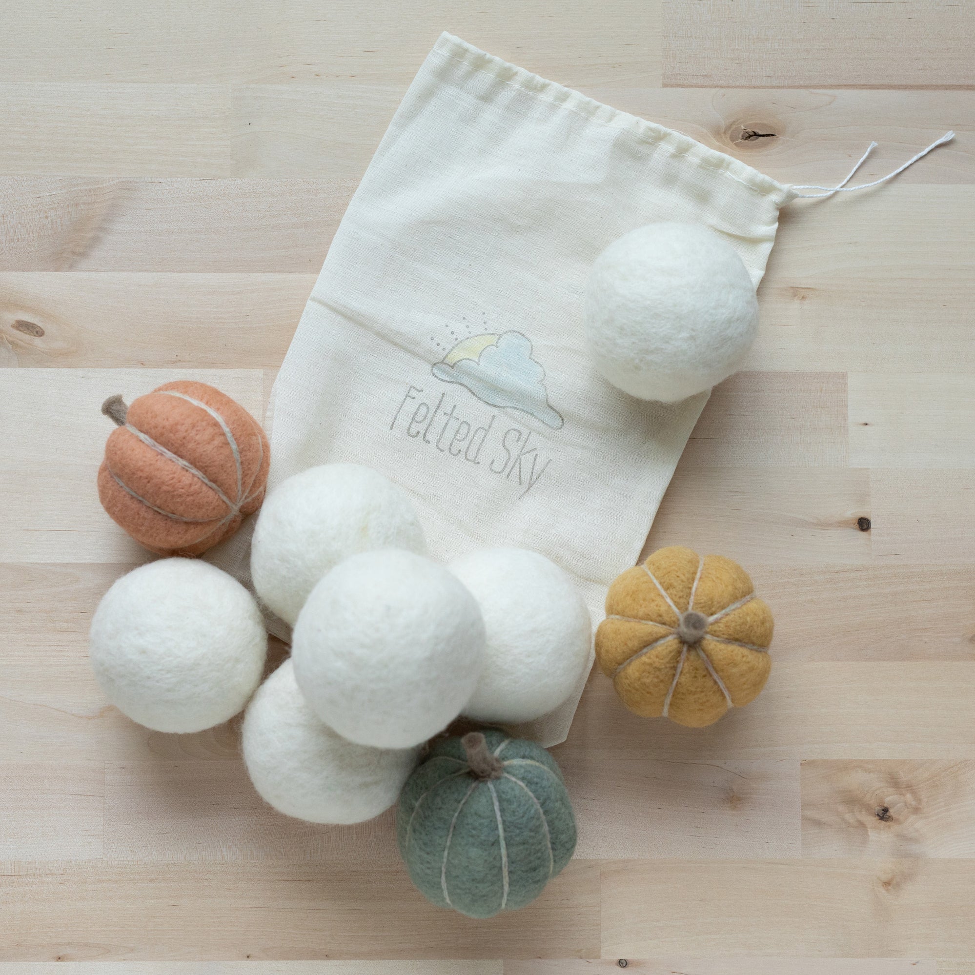 Things To Felt On– Felted Sky