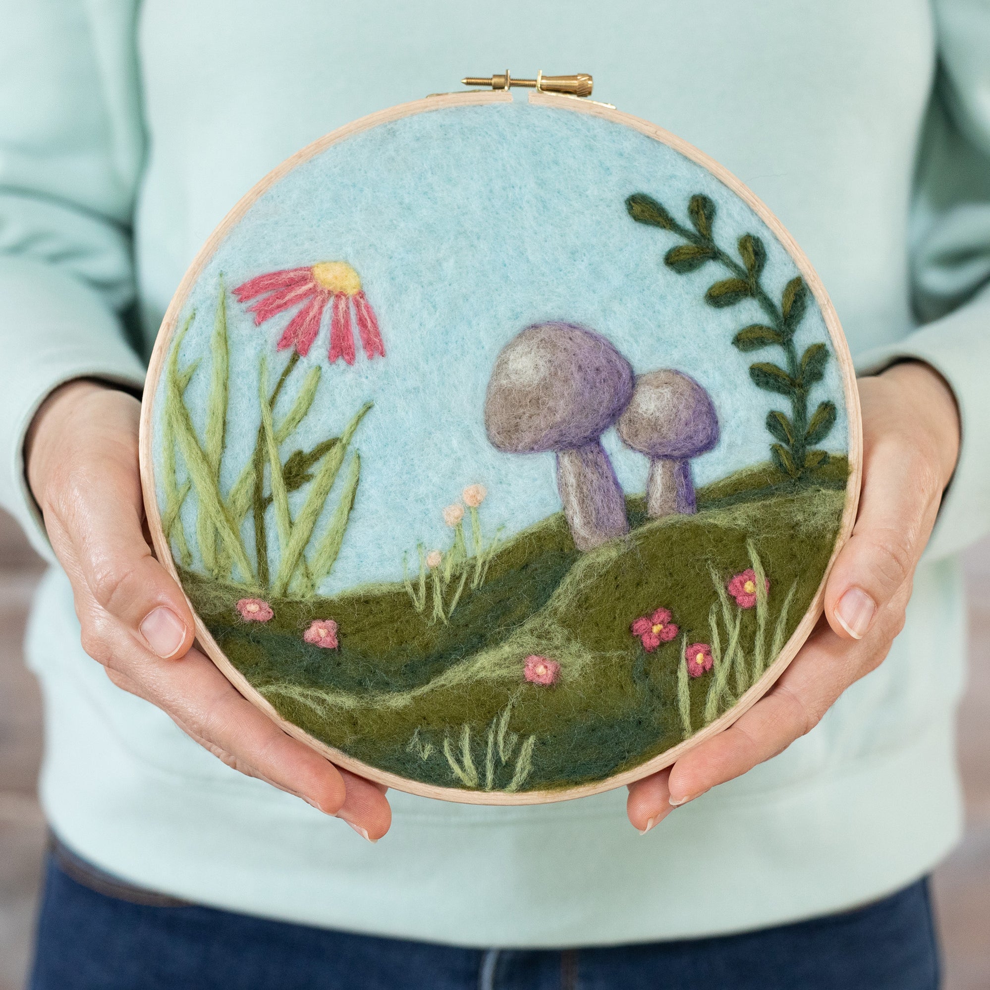 Painting with Wool Kits– Felted Sky