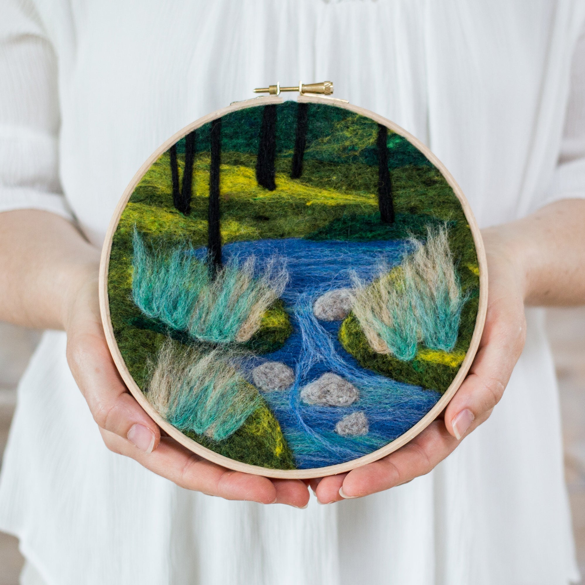 Painting with Wool Kits– Felted Sky