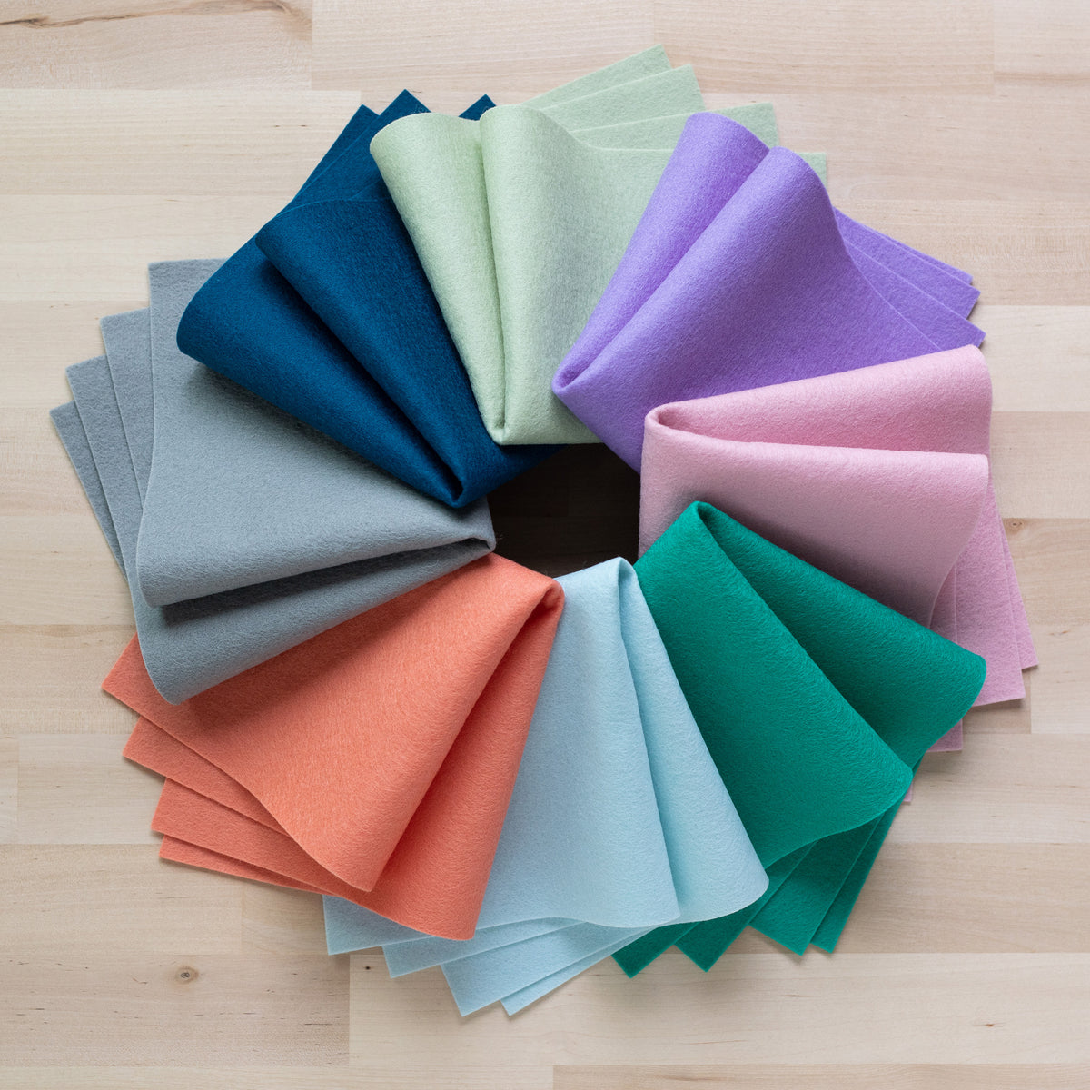 Things To Felt On– Felted Sky