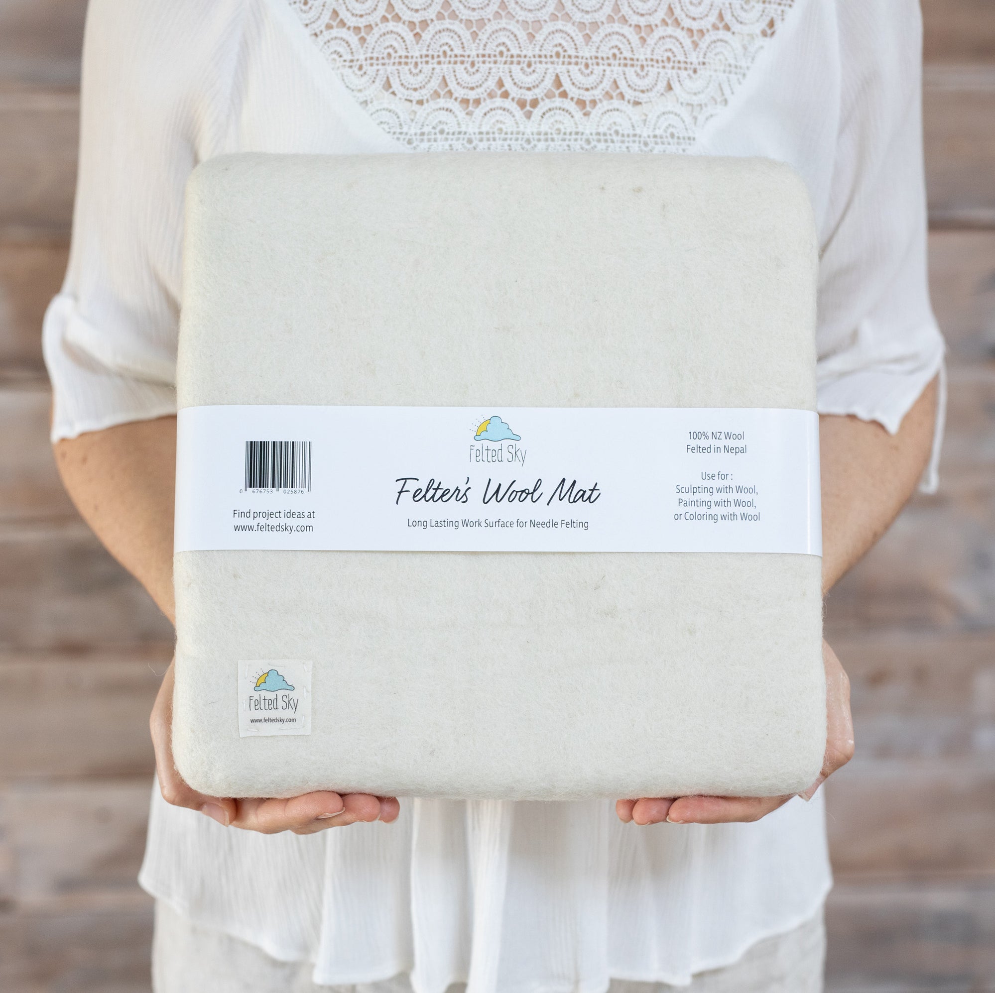Mats for Needle Felting– Felted Sky